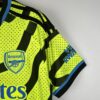 Arsenal 23-24 Away fluorescent Yellow Football Kit | Thegalaxykits