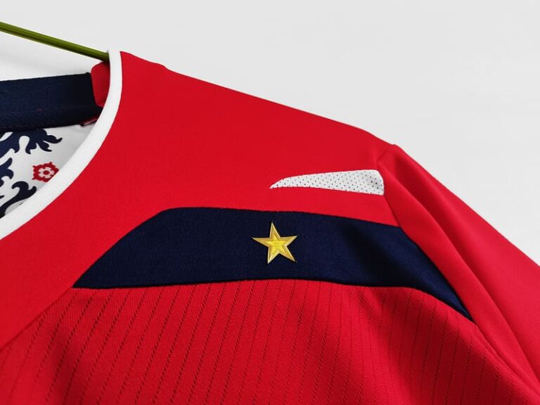 Buy England 08-10 Away Red Football Kit