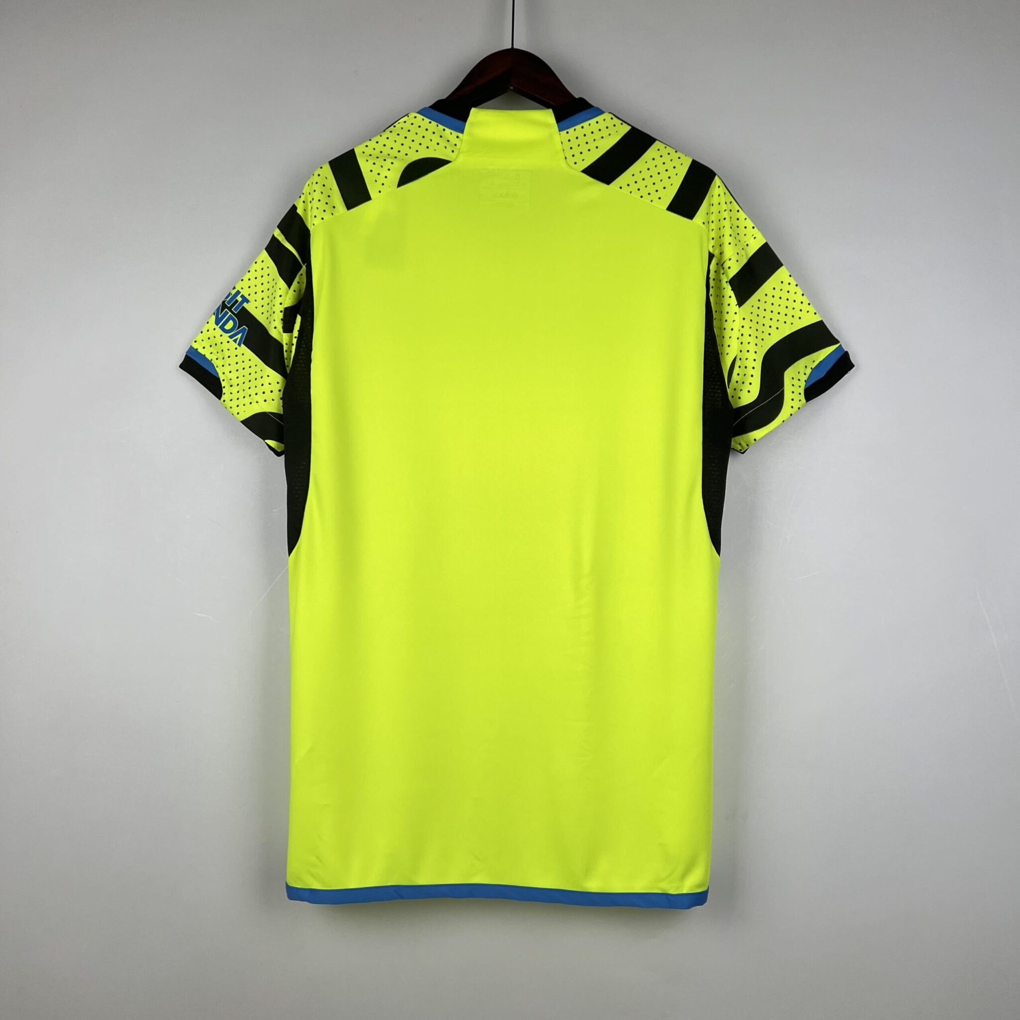Arsenal 23-24 Away fluorescent Yellow Football Kit | Thegalaxykits