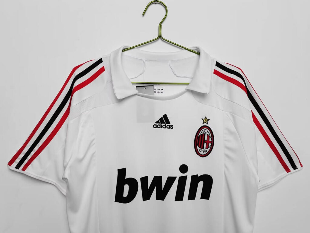Buy AC Milan 07-08 Away White Football Kit